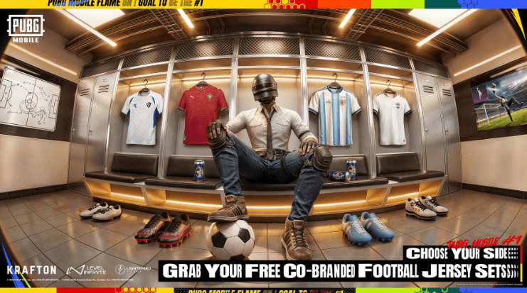 PUBG MOBILE Launches ‘Flame On Football Season’ With National Team ...